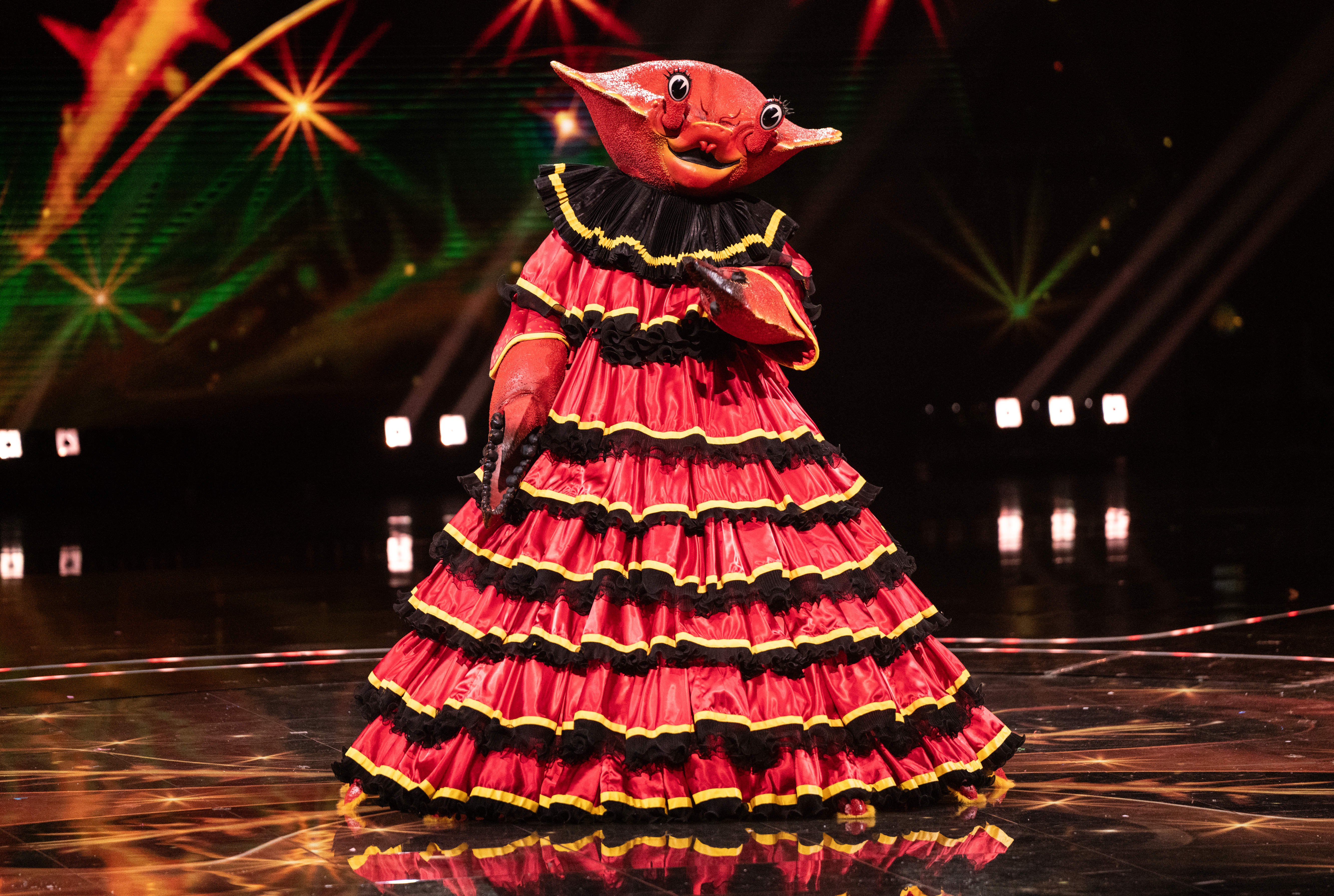 Who is Dressed Crab on The Masked Singer? ITV clues